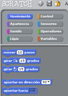 Scratch- Botones de Movimiento